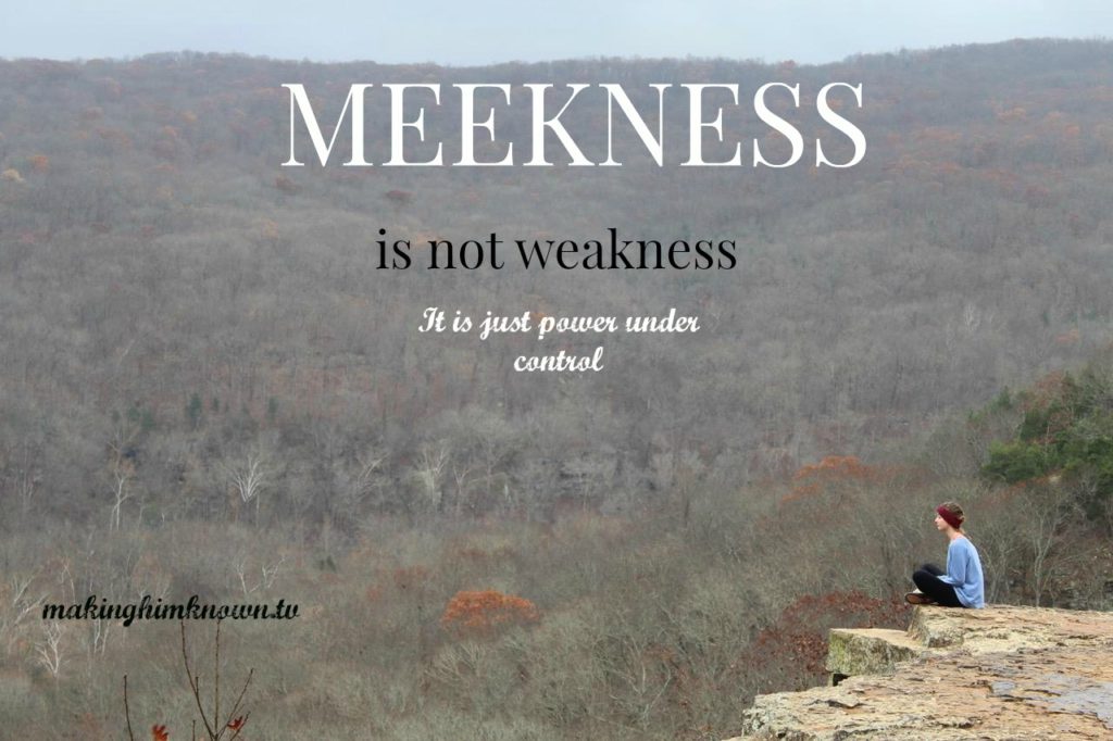 The Beatitudes: 5 Ways to Be Meek Not Weak - Making Him Known
