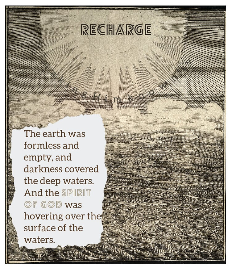 ReCHARGE Day 8 - Making Him Known