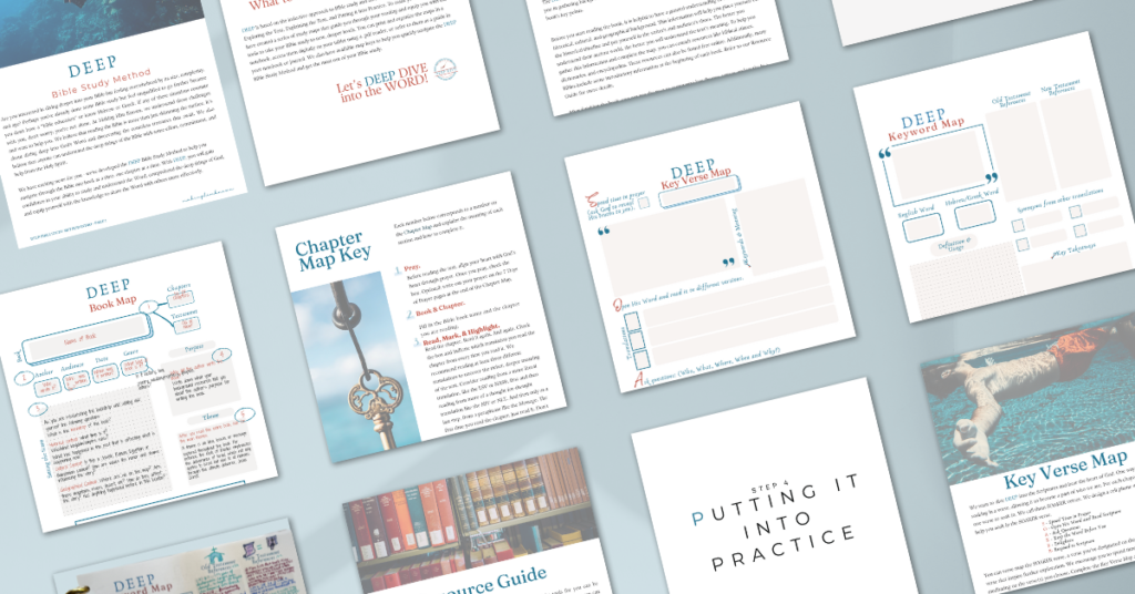 Bible Mapping: How to Explore the Text with the DEEP Bible Study Method ...