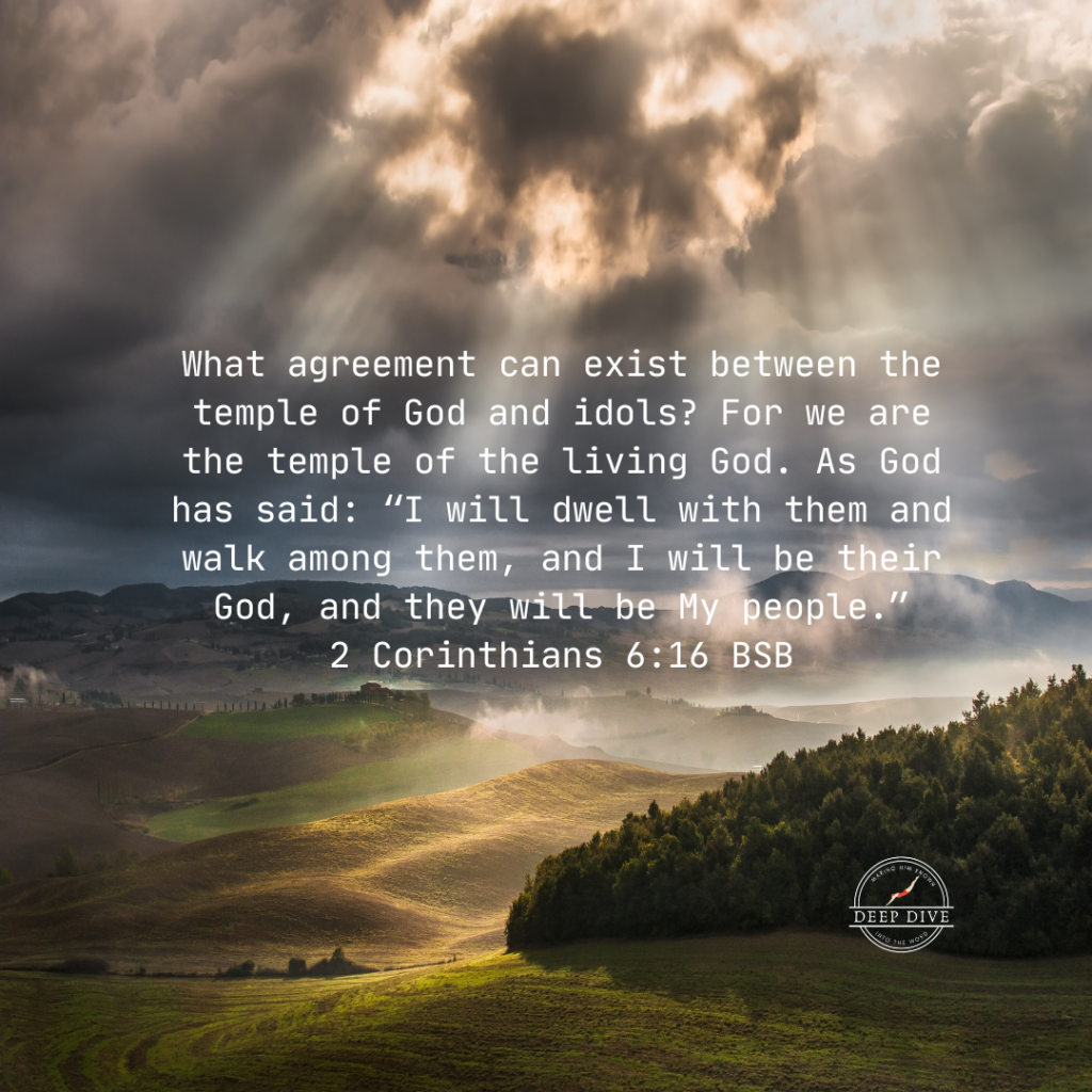 Verse Mapping: Exploring 2 Corinthians 6:16 - Making Him Known